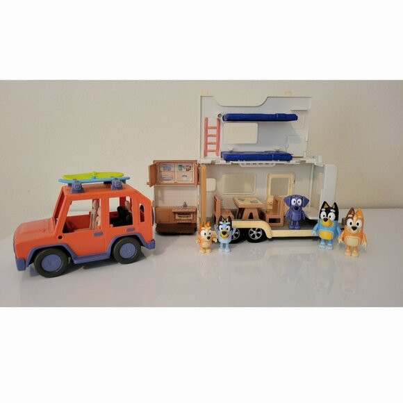 Disney Bluey by Moose | Toys | Bluey Ultimate Caravan Adventures Play ...